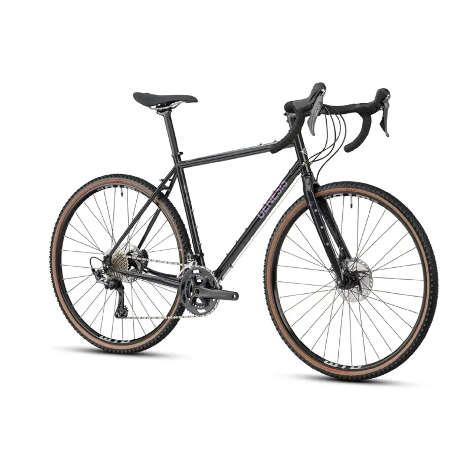 Genesis Croix De Fer 50 Steel Gravel Bike - Black